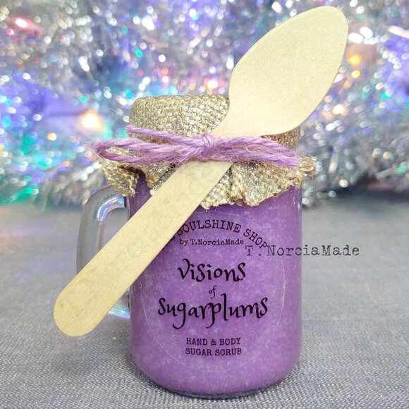 T.NorciaMade | Bath & Body | Visions Of Sugarplums Hand Body Sugar ...